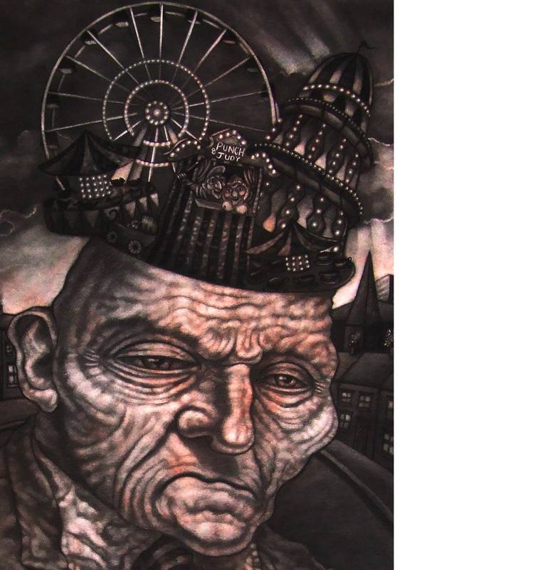 Old Soldier Surrendering Drawing by Angelo murphy | Saatchi Art