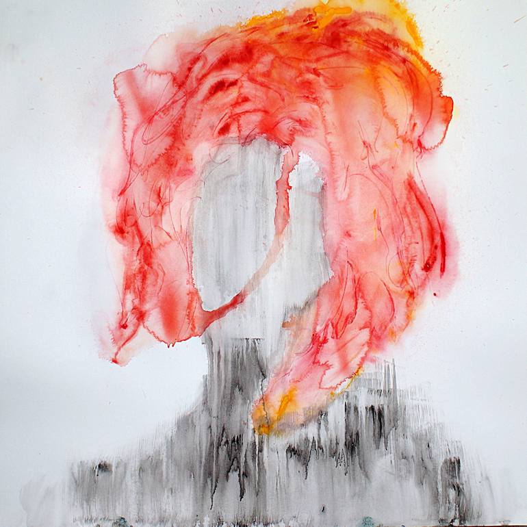 THE STRAND RED Painting by ENRIQUE PITARCH | Saatchi Art