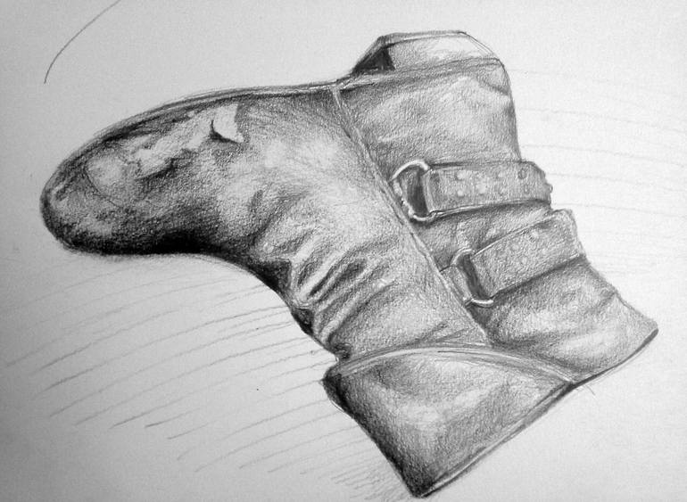 Boot DX Drawing by Gaetano Vella | Saatchi Art