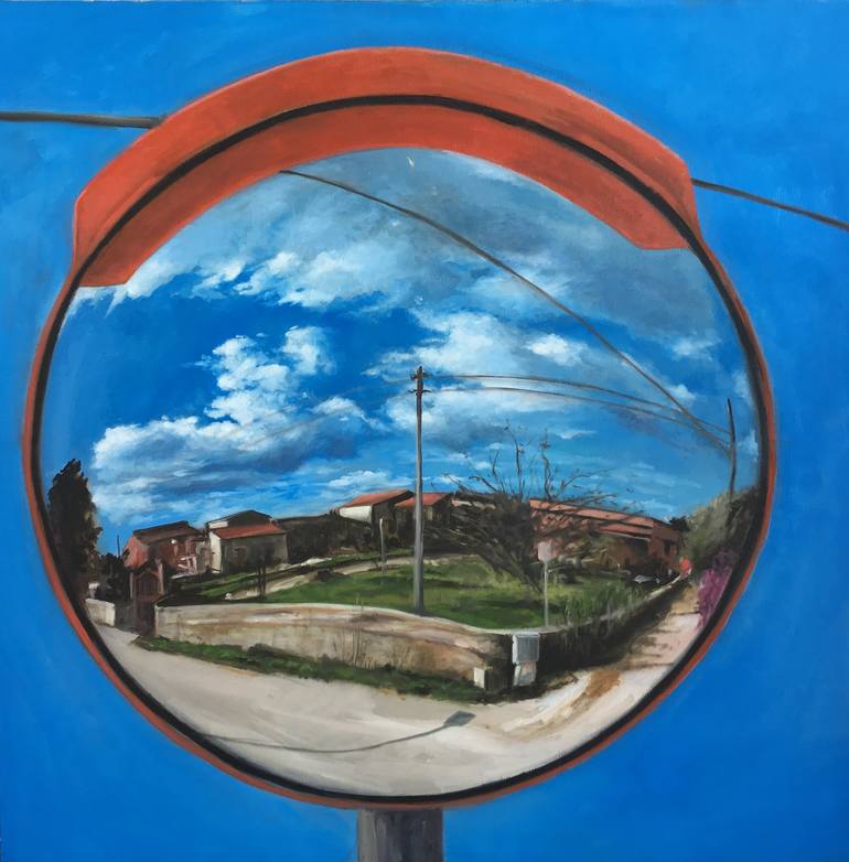 Urban Reflect - Rosmunda Painting by Gaetano Vella | Saatchi Art