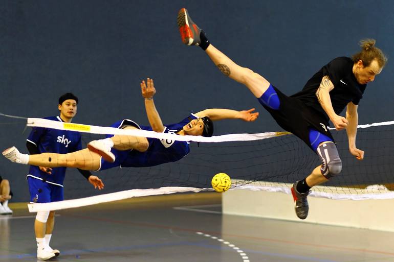 Sepak Takraw Photography by Robert Varadi | Saatchi Art