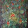 Nasturtiums Painting by Rachel S L Baylis | Saatchi Art