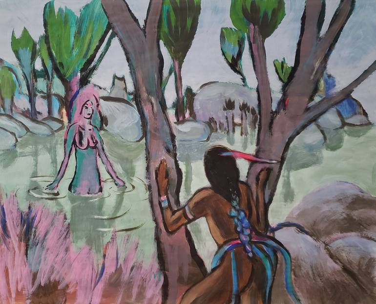 Desir Painting by Eric Le Hénand | Saatchi Art