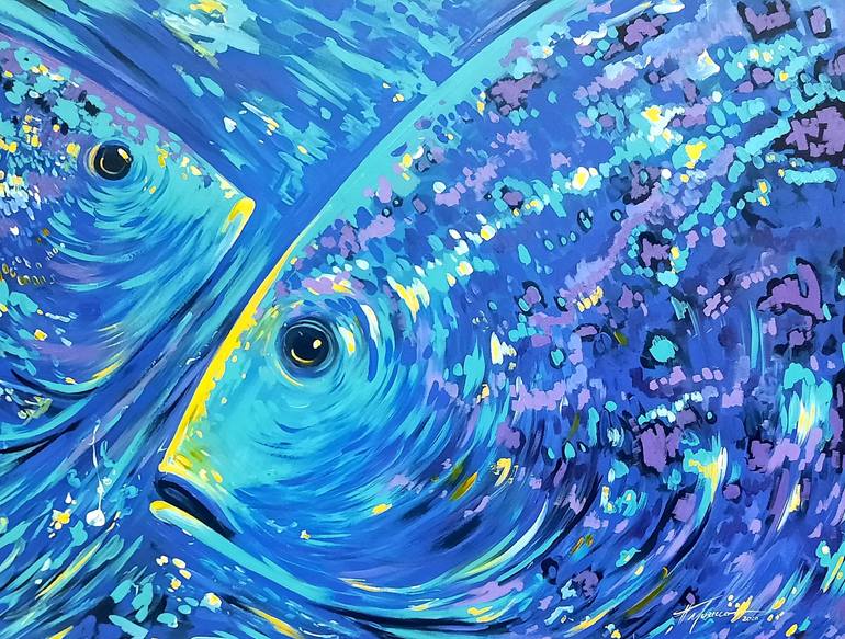 Para llenarse la piel Painting by Felix Murillo | Saatchi Art