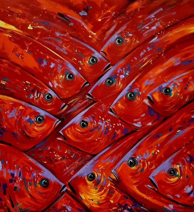 Con la Época Painting by Felix Murillo | Saatchi Art