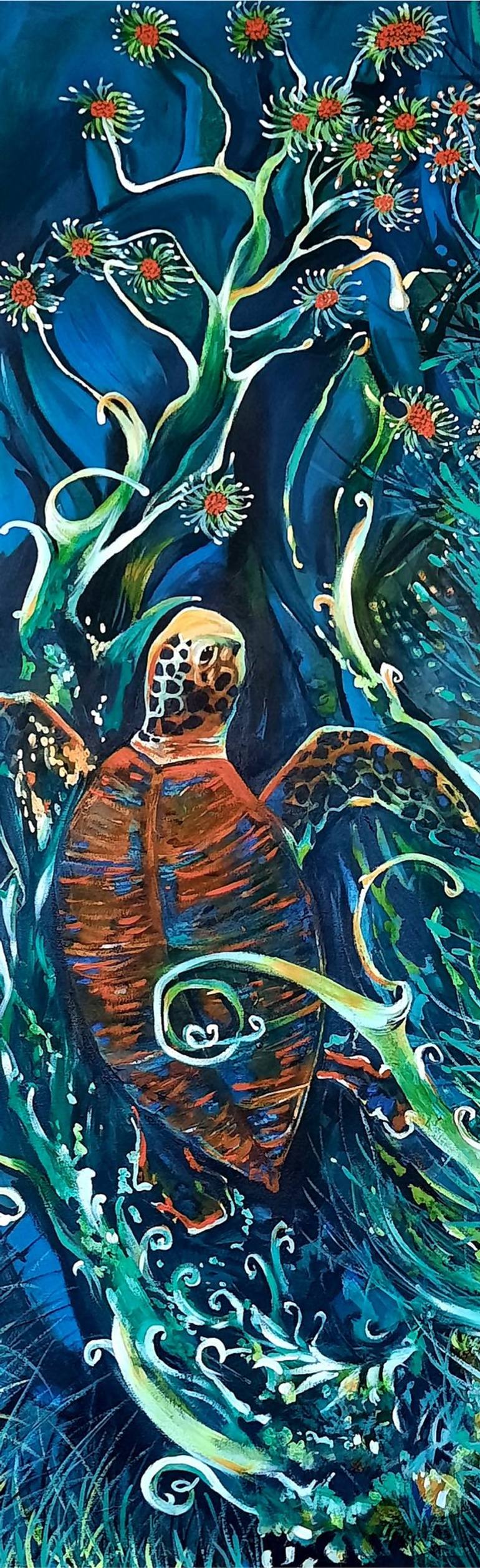 Saliendo por el aire Painting by Felix Murillo | Saatchi Art