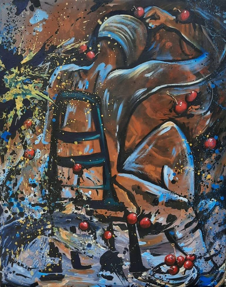 El secreto de un cuadro Painting by Felix Murillo | Saatchi Art