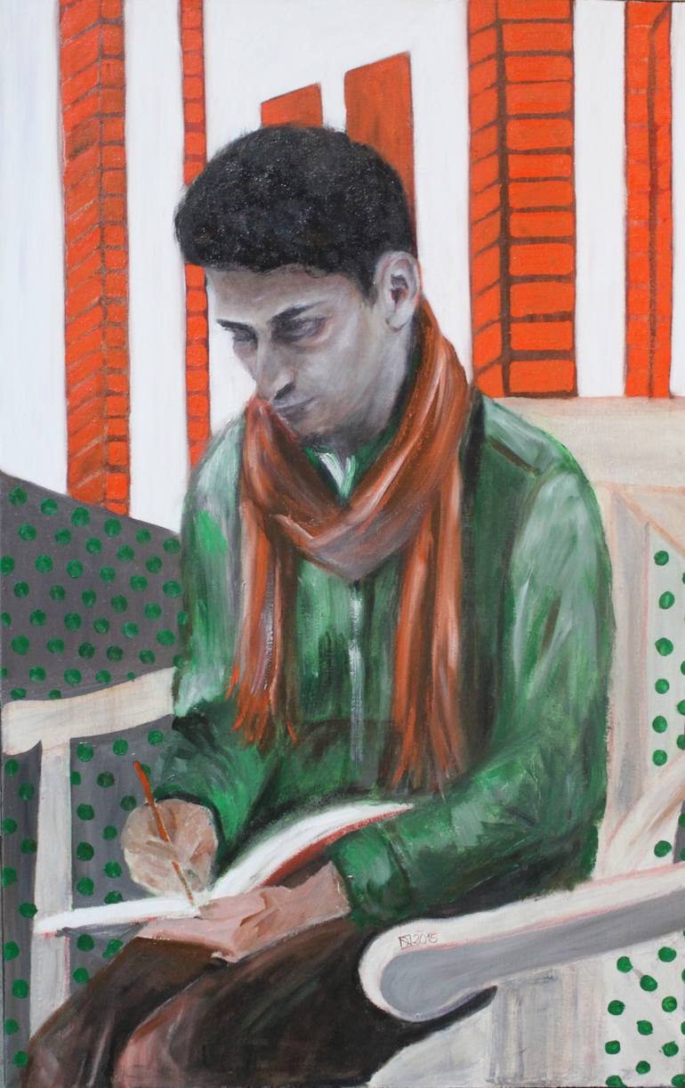 Mahdi Painting by Daniela Neumann | Saatchi Art