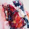 Dressage No.3 Painting by Nina Smart | Saatchi Art