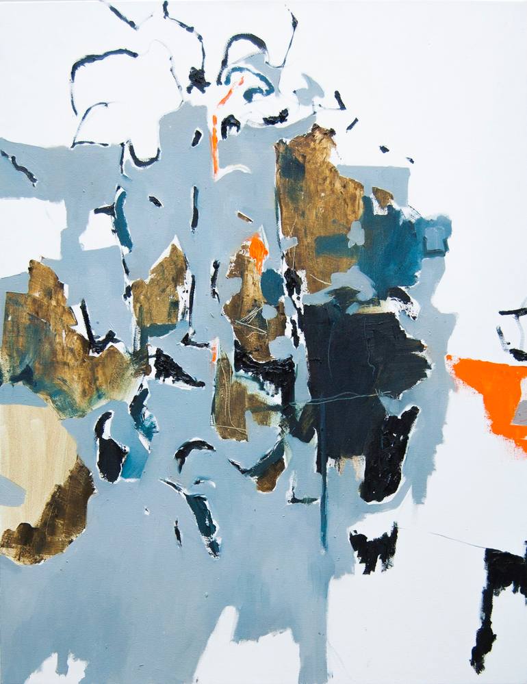 Flower Pot Painting by Sujay Shah | Saatchi Art