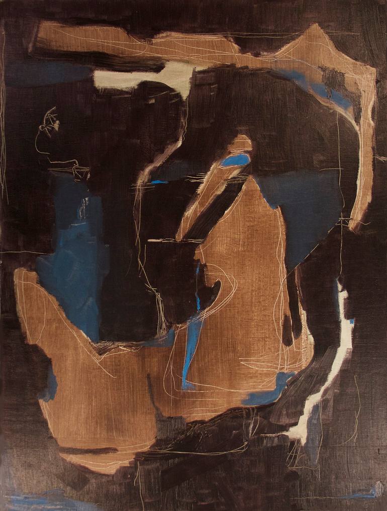 We struck Oil Painting by Sujay Shah | Saatchi Art