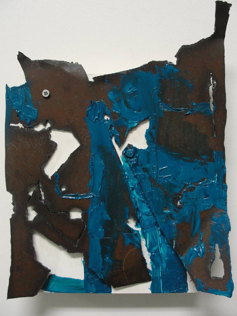 Porous and Leaky Shield Painting by Sujay Shah | Saatchi Art