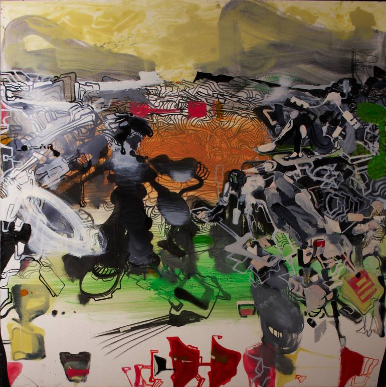 Neurophysiologic shaping 1 Collage by Bogdan Lascar | Saatchi Art