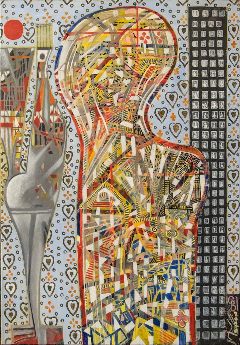 Lazarus' Dream Painting by Baranovschi Paula Gina | Saatchi Art