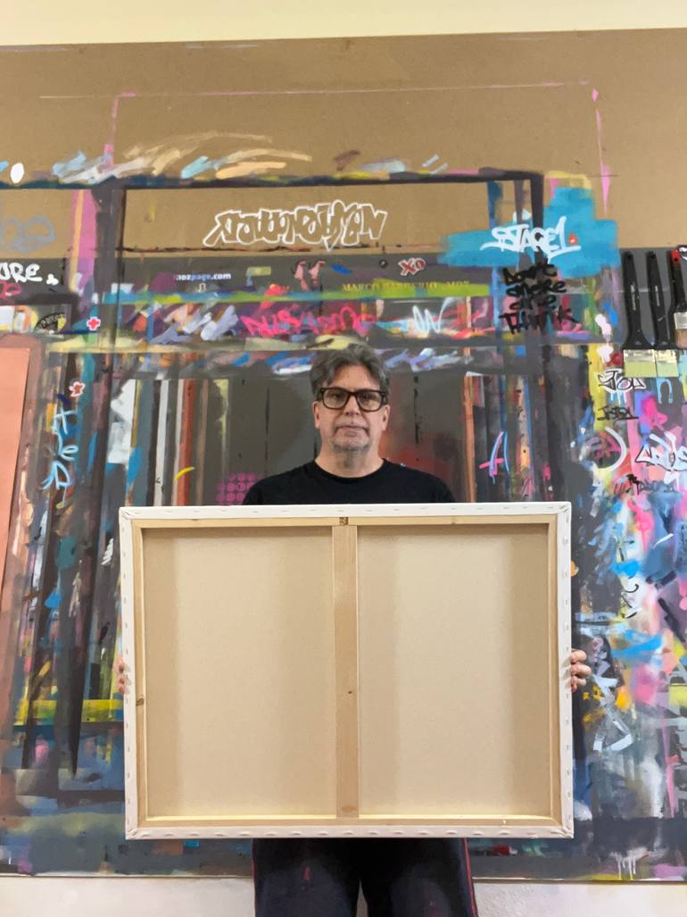 Water #1 Painting by Marco Barberio | Saatchi Art