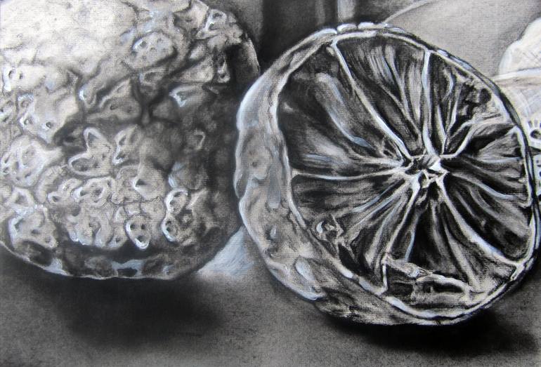 Lemons Drawing by Lucy Yin | Saatchi Art