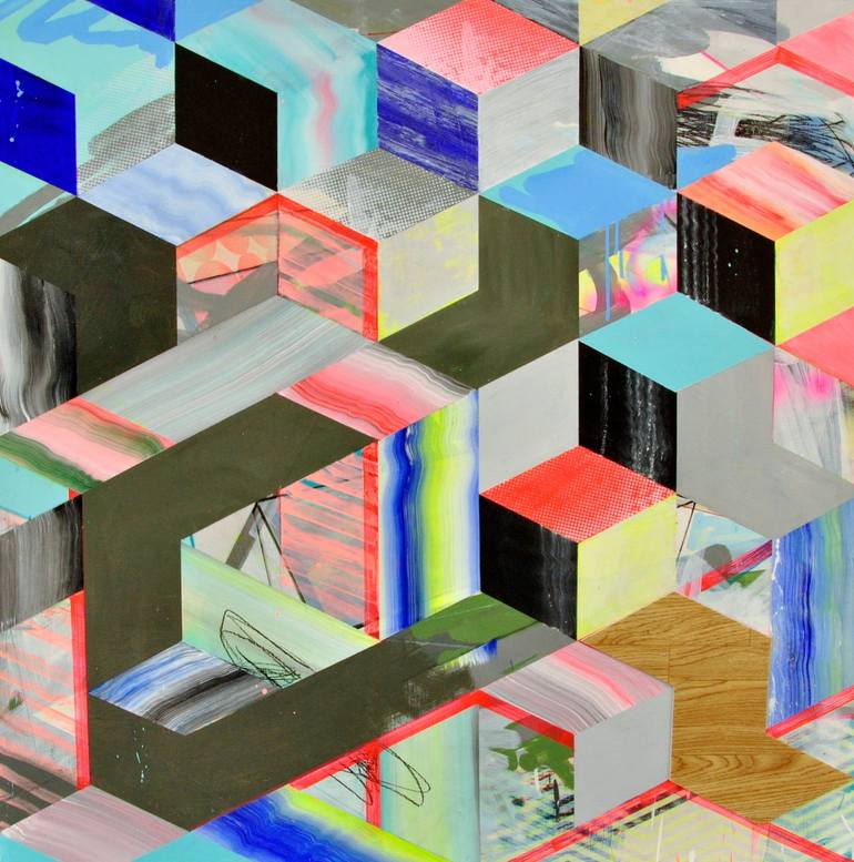 Water Structure Painting by Stacie U Rose | Saatchi Art