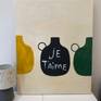 Je T'aime Painting by Iva Mara | Saatchi Art