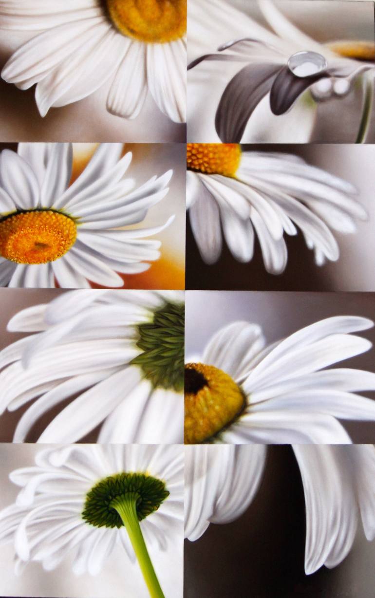 Cammomile Painting by Amory Taguchi | Saatchi Art