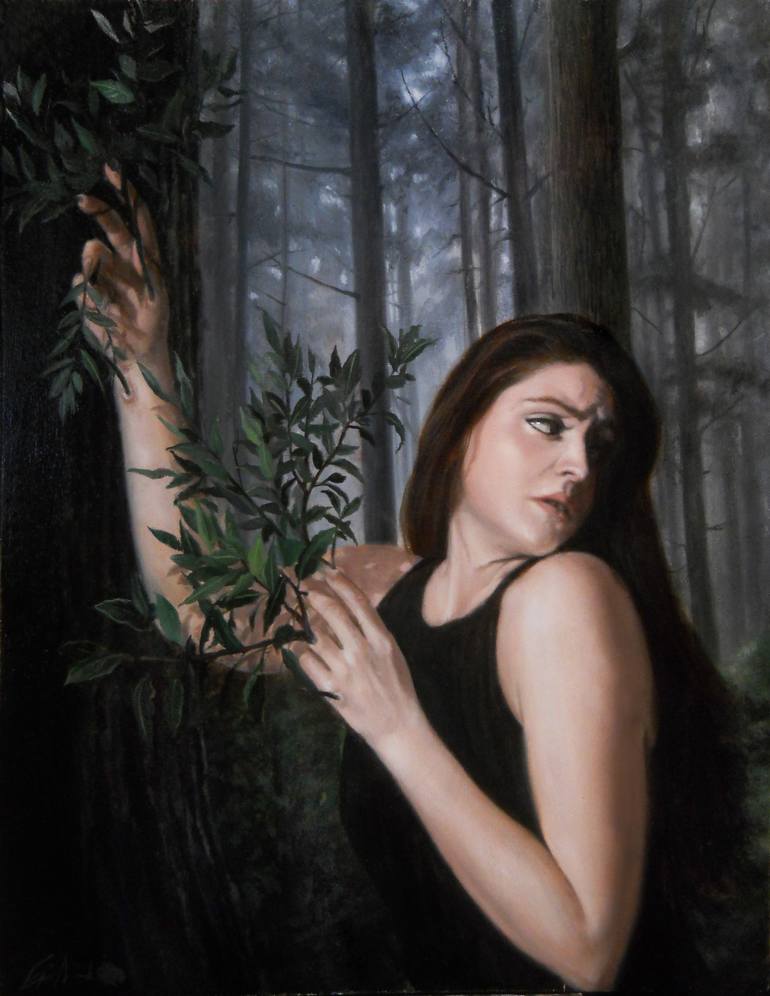 Daphne Painting by Eric Armusik | Saatchi Art