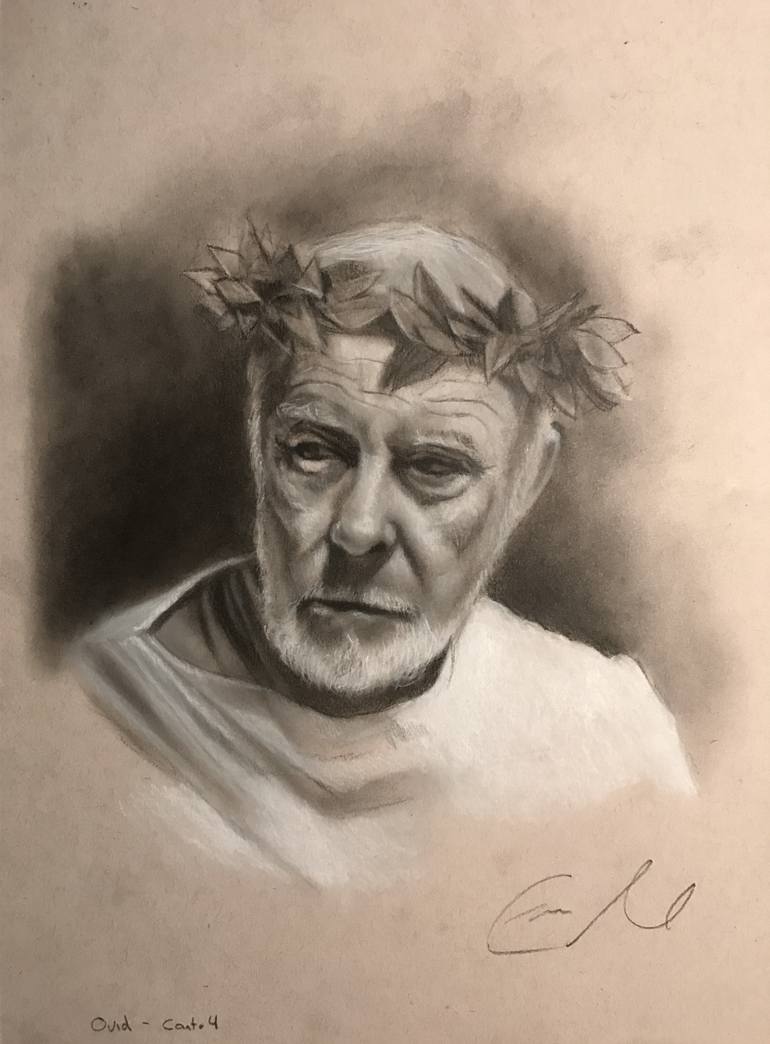 Ovid (from Canto 4 of Dante's Inferno) Drawing by Eric Armusik ...