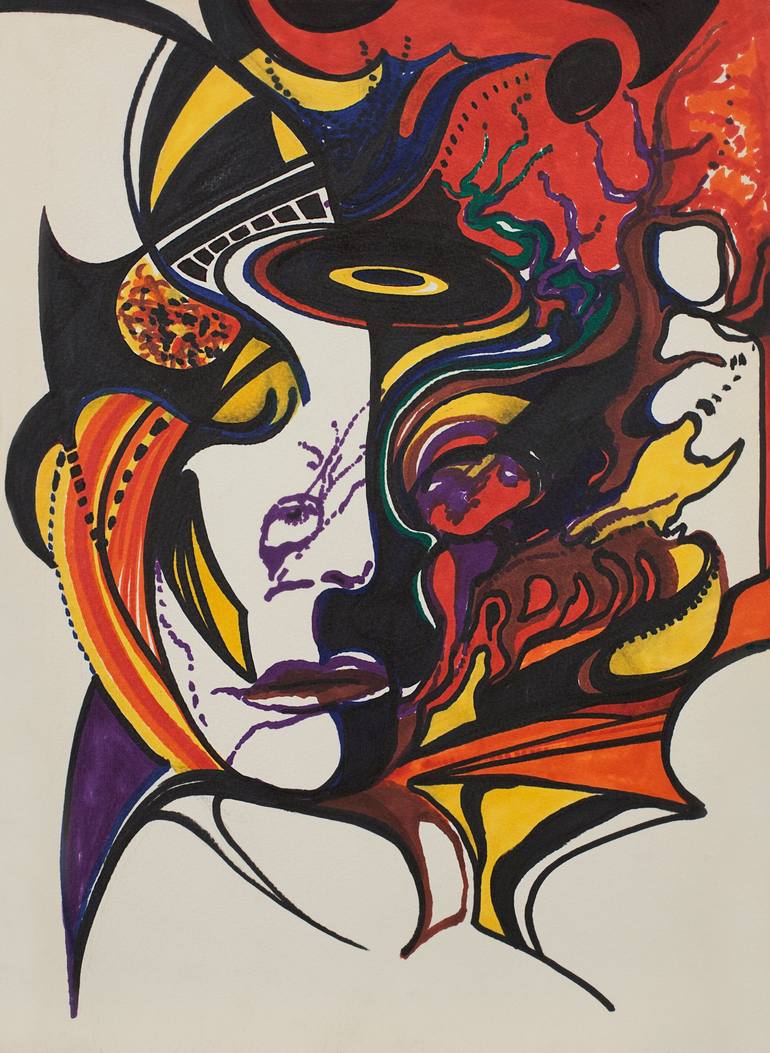 Part 2, 70-06, 36x48 cm Drawing by Nik Ned | Saatchi Art