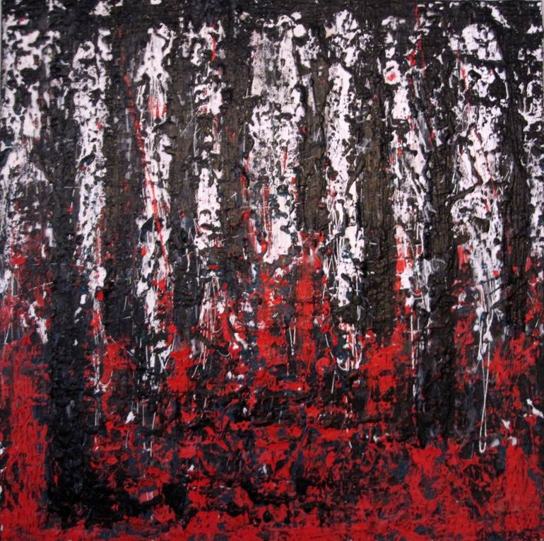 Redwoods Painting by Amy Jones | Saatchi Art