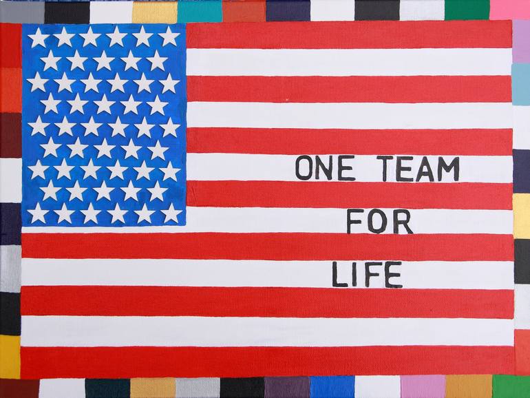 Stars & Stripes Painting by Terry Burke | Saatchi Art