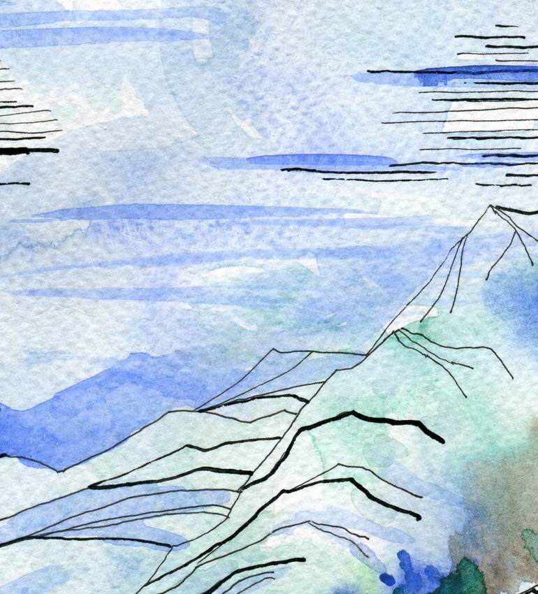 Menorca Drawing by Elena Blanco | Saatchi Art