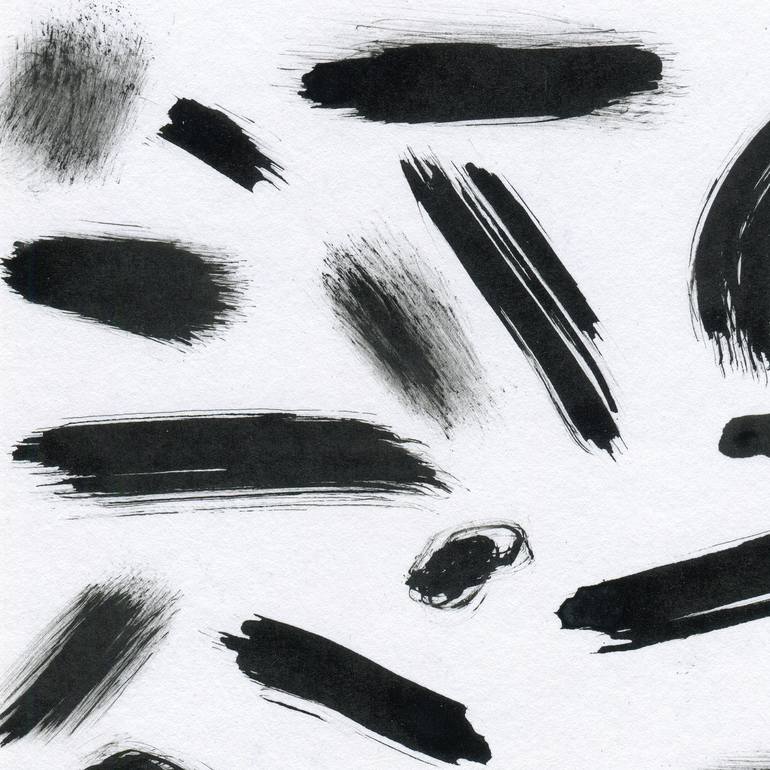 Ink samples Drawing by Elena Blanco | Saatchi Art