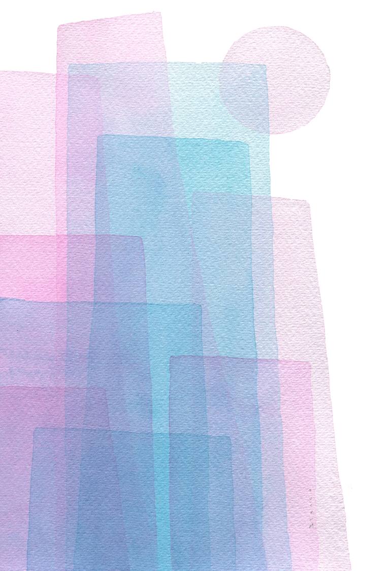 Transparency Painting by Elena Blanco | Saatchi Art