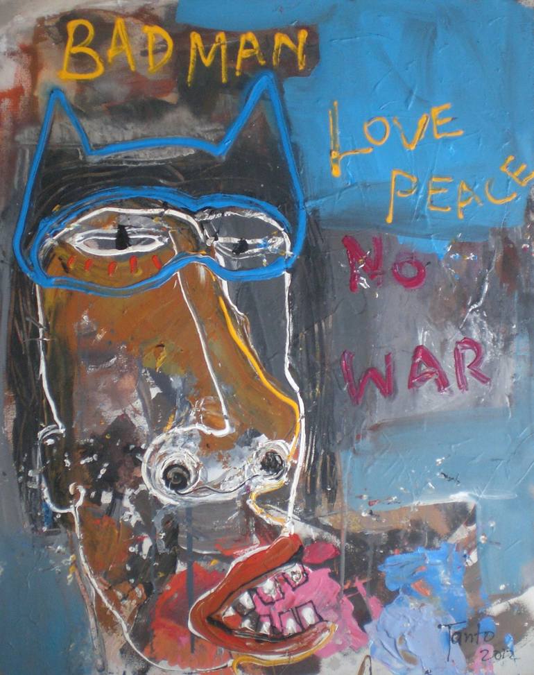 Badman ( SOLD ) Painting by Tanto Sutianto | Saatchi Art