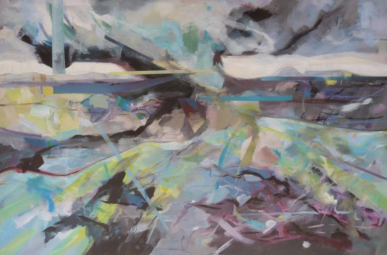 Threat. Painting by Rob Dempsey | Saatchi Art