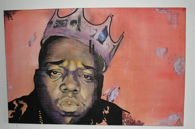 Biggie Painting by Bo Bosk | Saatchi Art