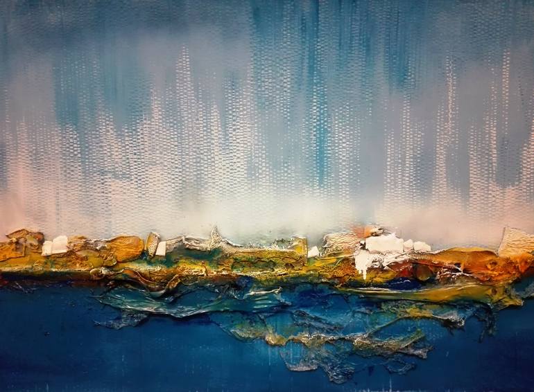 Plastic Landscape Painting by Andrea Simonetti | Saatchi Art