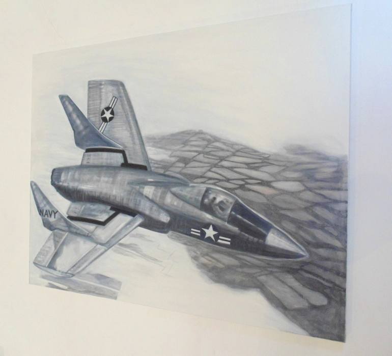 F7U-3 Painting by KRISS W | Saatchi Art