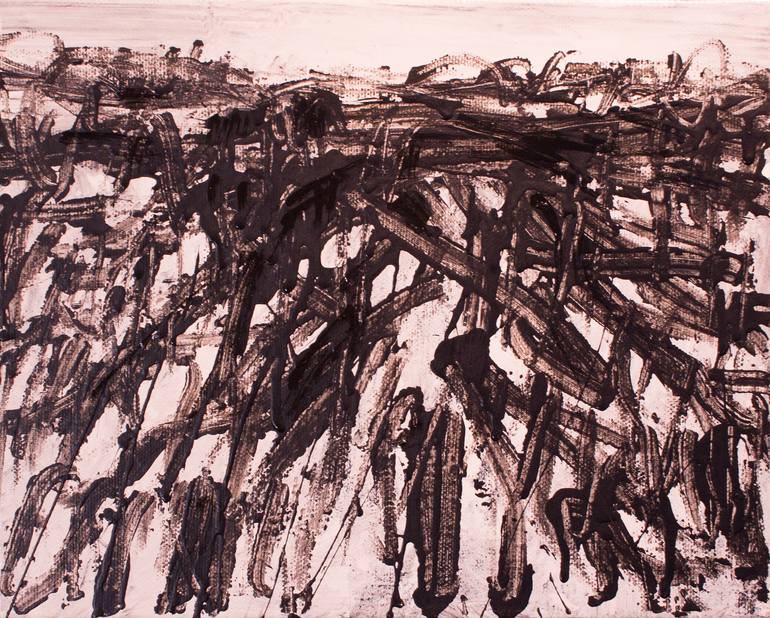 Deconstructed Landscape Study #14 Painting by Stephen Washington ...