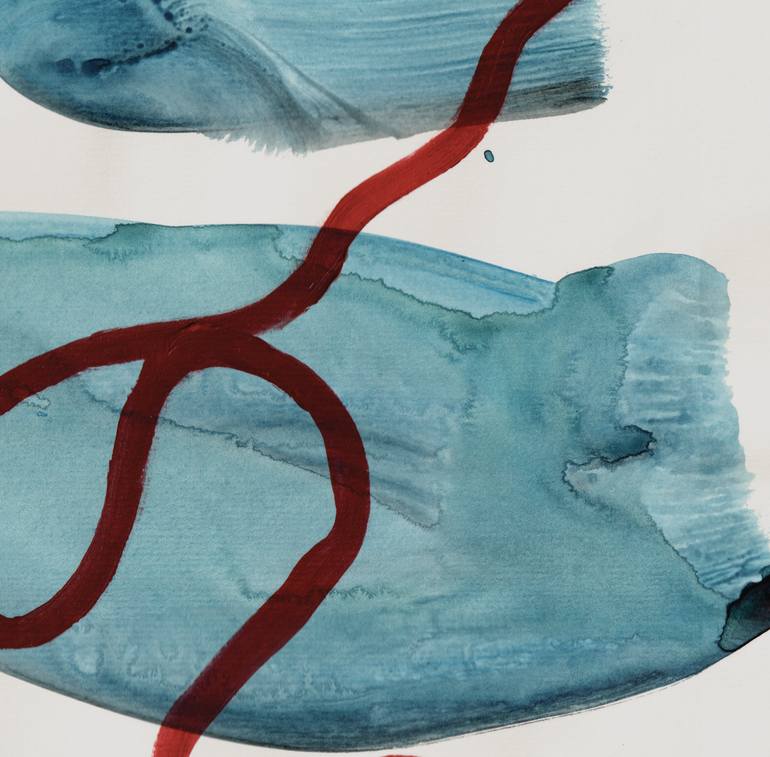 Loose Ends 2 Painting by Lily Bonnes | Saatchi Art