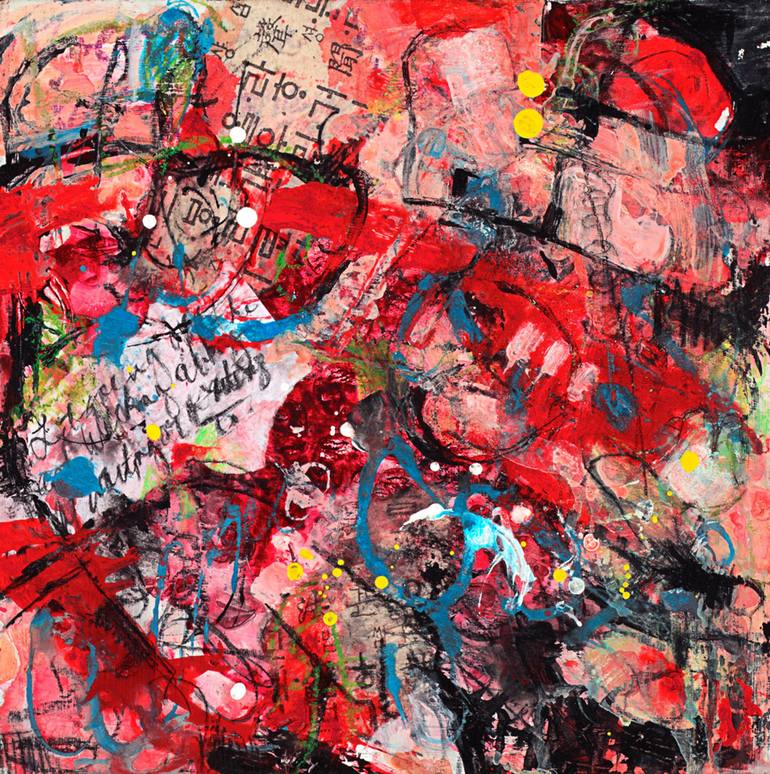 Multilingual Painting by Jane Johnson | Saatchi Art