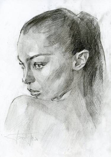 Face And Shoulder Drawing