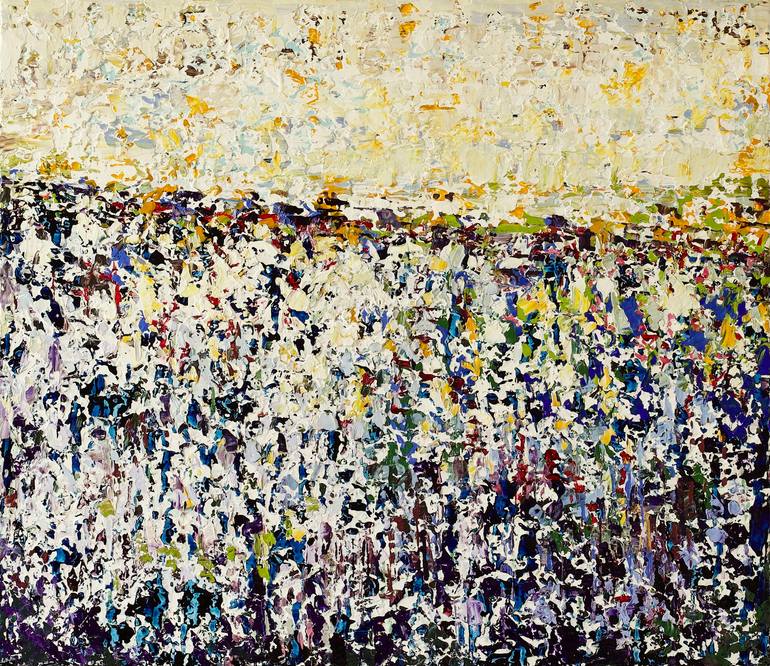 Ice Sea Painting by Pia Andersen | Saatchi Art