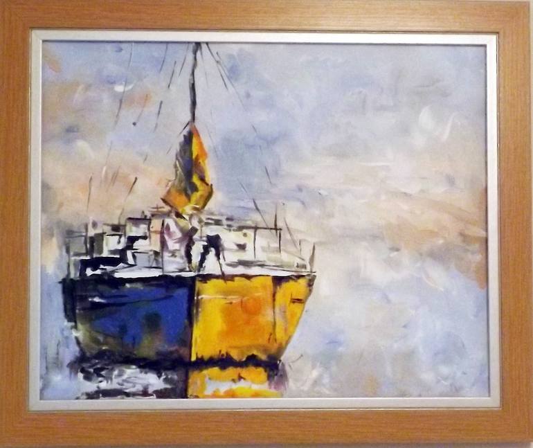 We sail tomorrow Painting by Broonzy Williams | Saatchi Art