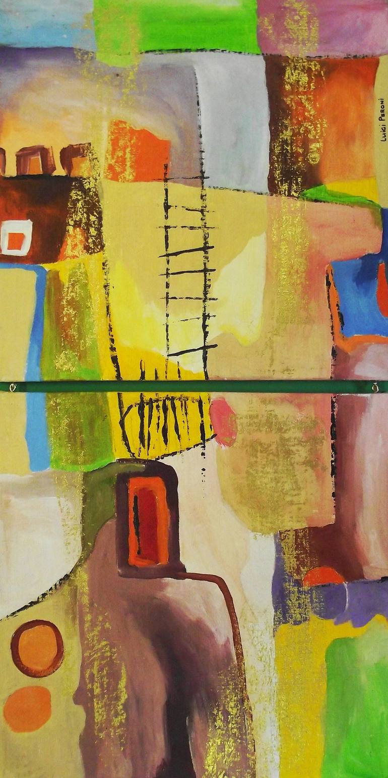 Stairway Painting by Louis Pretorius | Saatchi Art