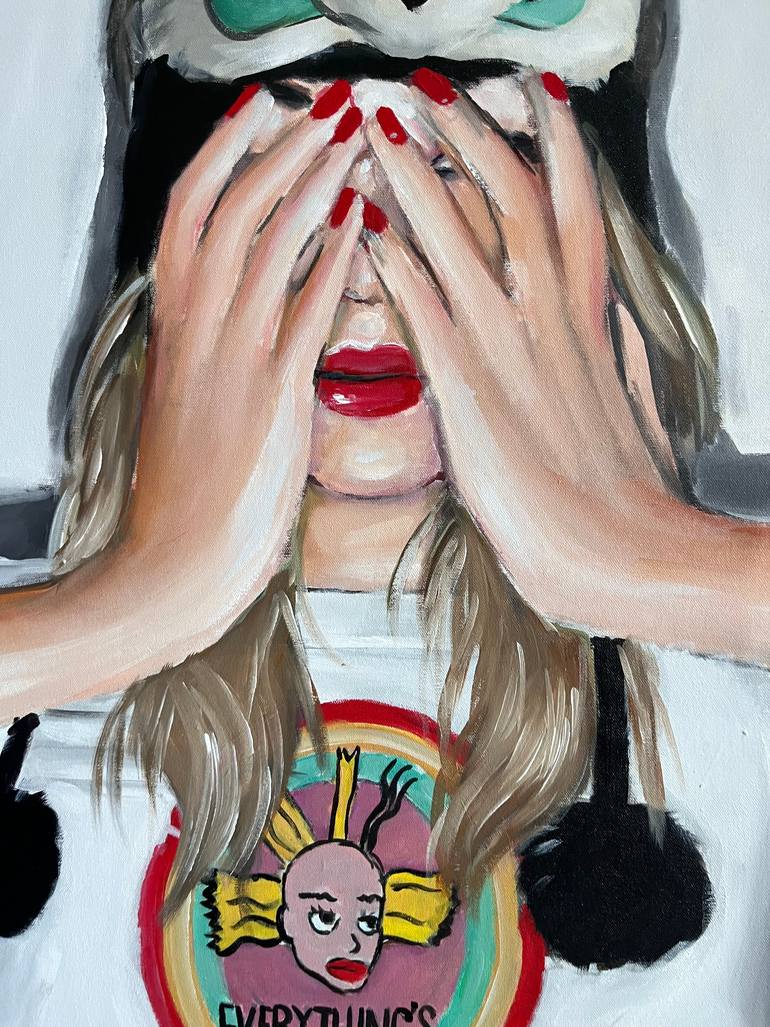 90’s baby Painting by Maria Folger | Saatchi Art