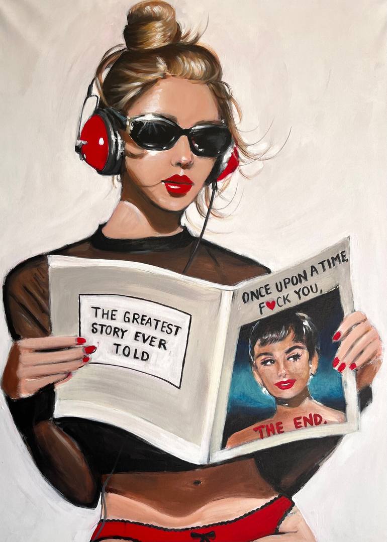 The greatest story Painting by Maria Folger | Saatchi Art United Kingdom