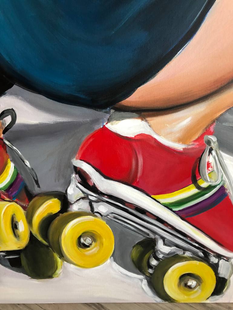 Rolling Painting by Maria Folger | Saatchi Art