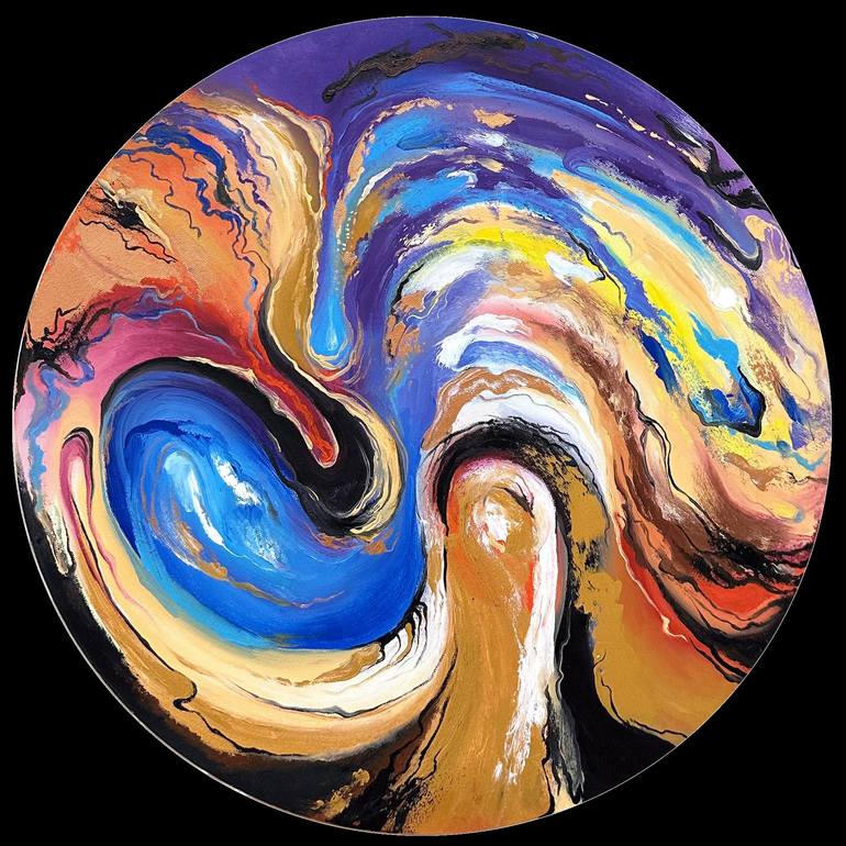 Abstract art Painting by Halima Alasgarova | Saatchi Art