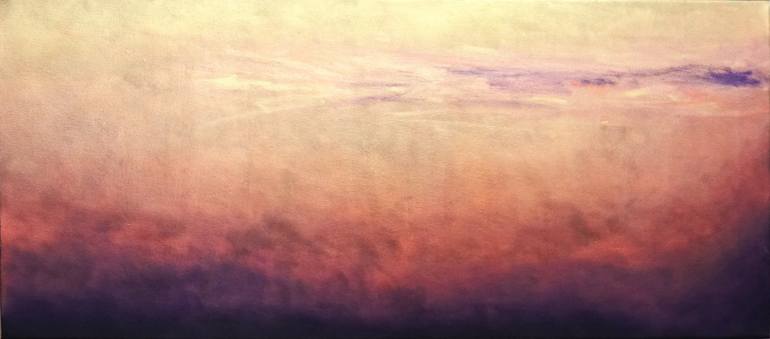 Dusky Ethereal Sky Painting by Liz Mcdonough | Saatchi Art