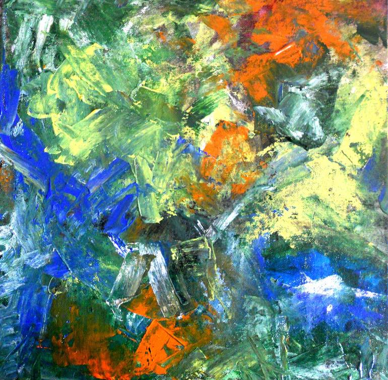 Abstract Painting by Praveen Raju | Saatchi Art