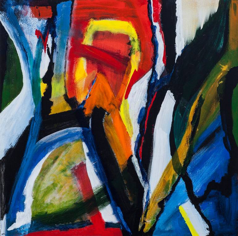 (SOLD) The Return of the Killer Jazz Funk Painting by Matt Lennert ...